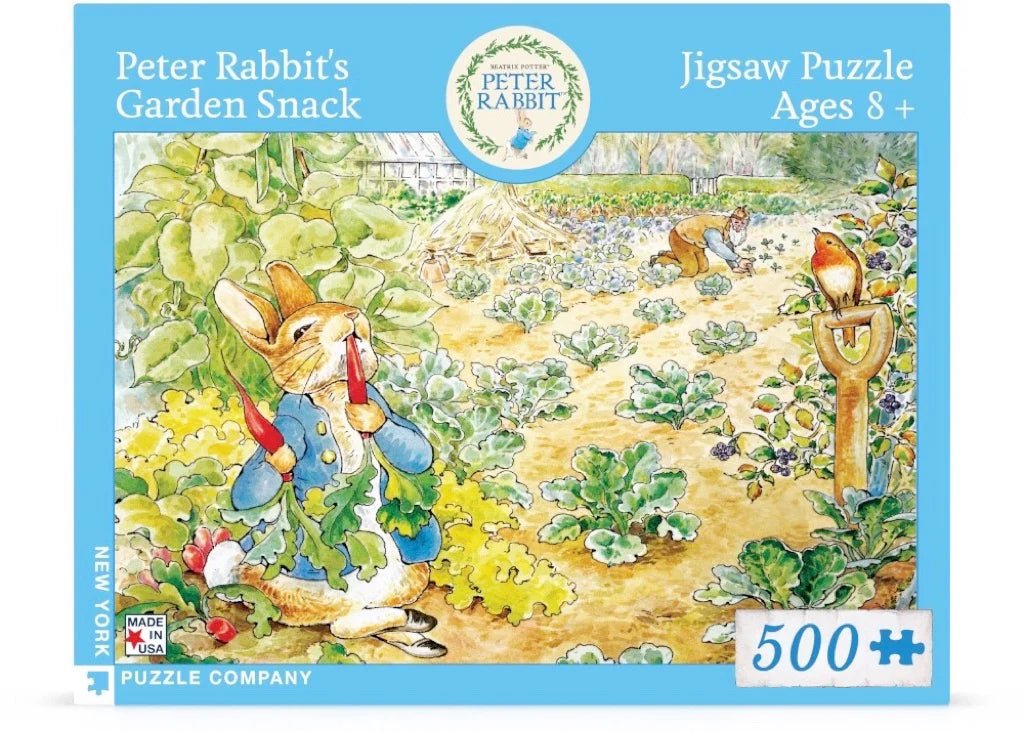 Peter Rabbit Garden Puzzle – 500 Pieces – The Puzzle Center