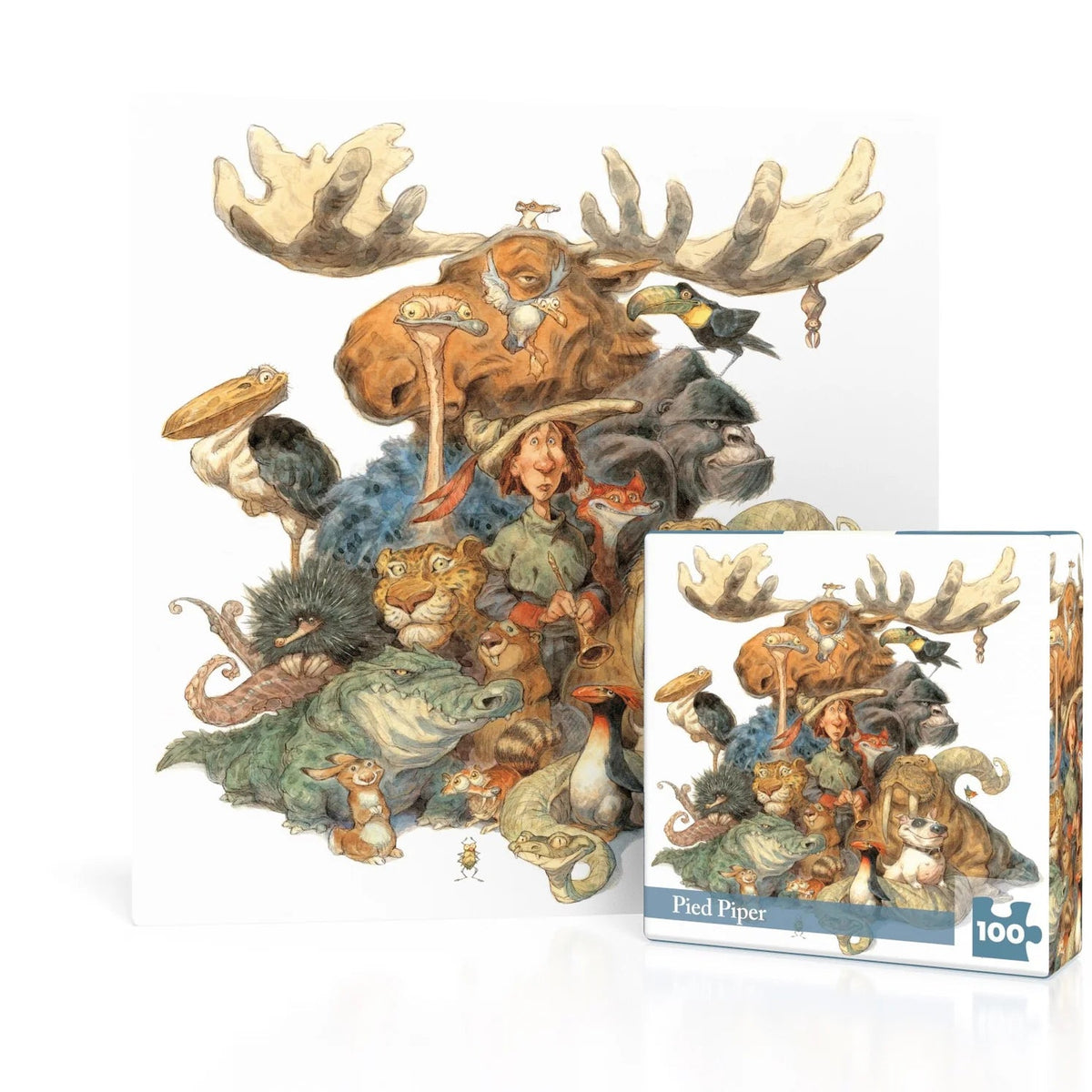 Pied Piper Funny 100 Piece Mini Puzzle – The Puzzle Center