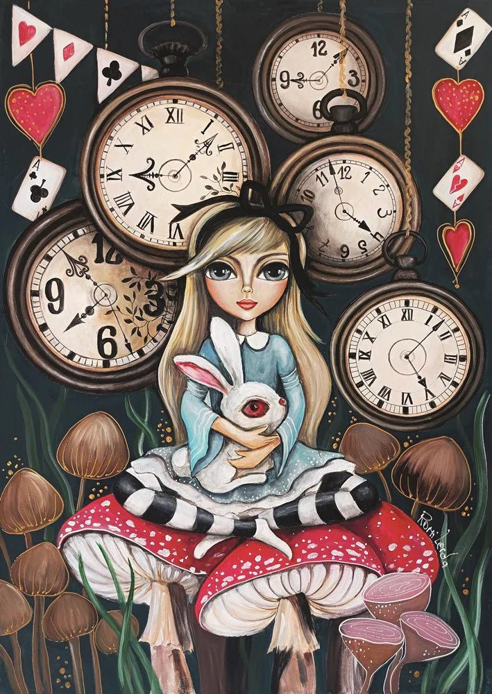 Alice Time 1000 Piece Jigsaw Puzzle – Magnolia – The Puzzle Center