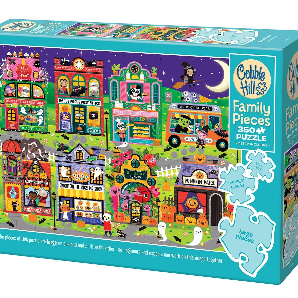 Boo Town 350 Piece Puzzle | Cobble Hill – The Puzzle Center