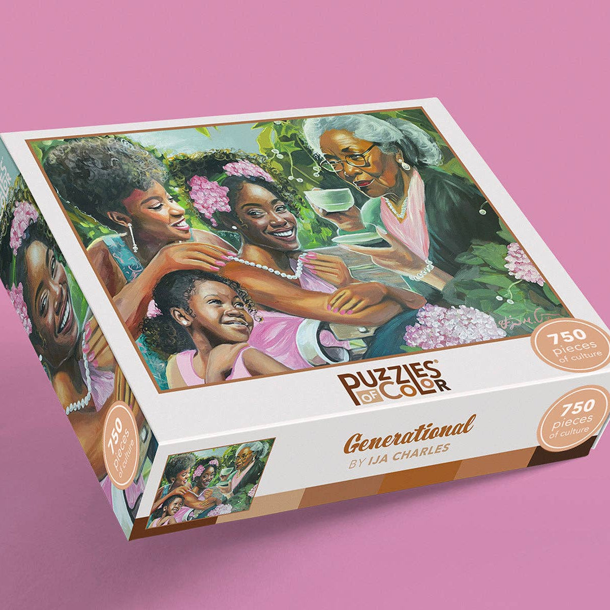 Generational 750 Pieces | Puzzles of Color – The Puzzle Center