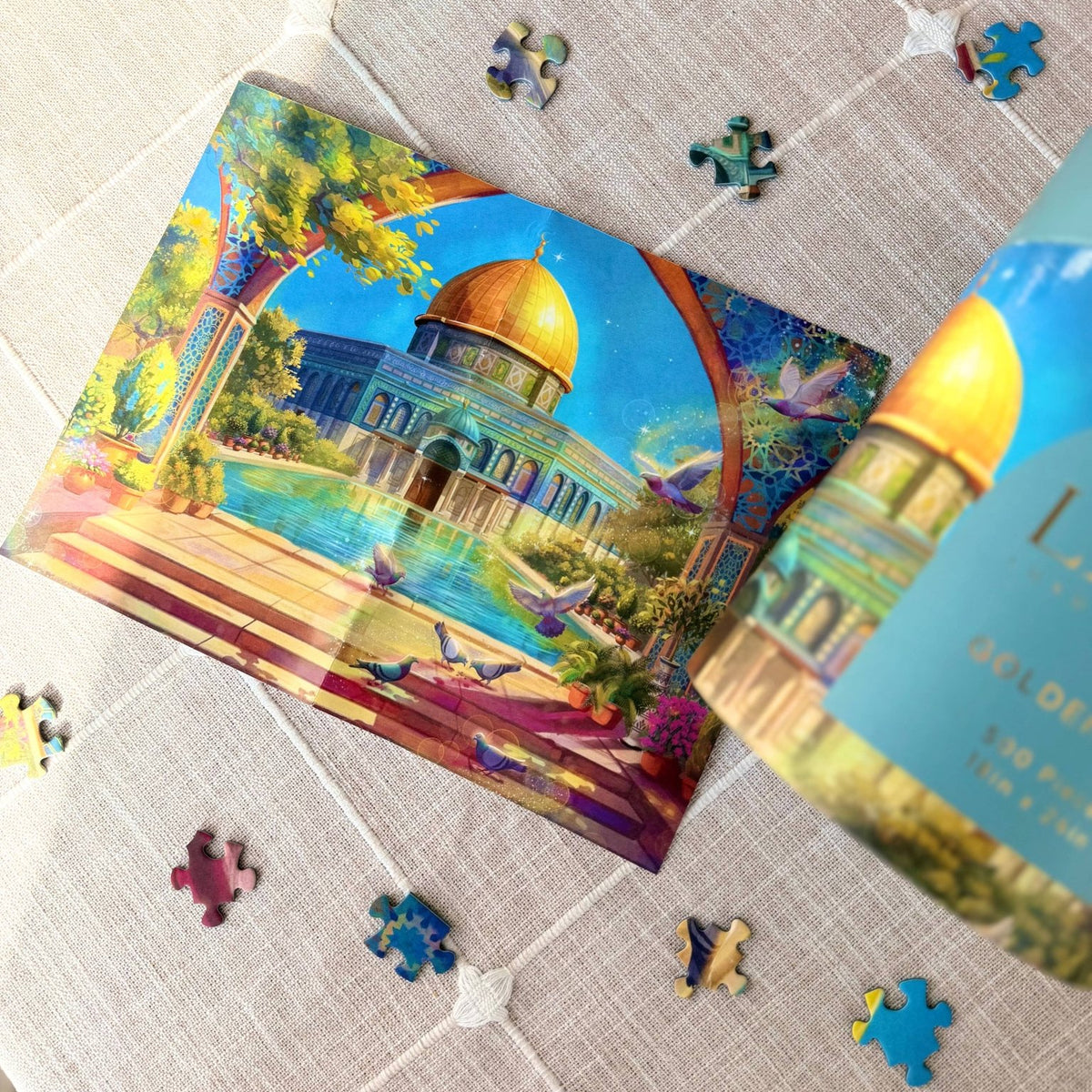 Golden Dome Puzzle | Laila Luxury Puzzles – The Puzzle Center