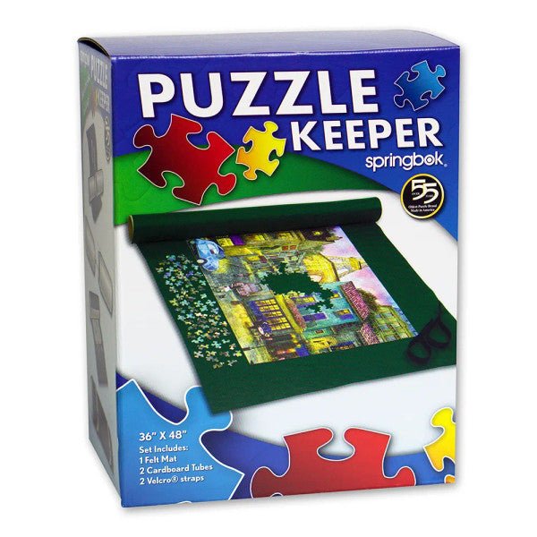 Felt Roll-Up Puzzle Keeper | Assemble, Store, and Travel with Ease ...
