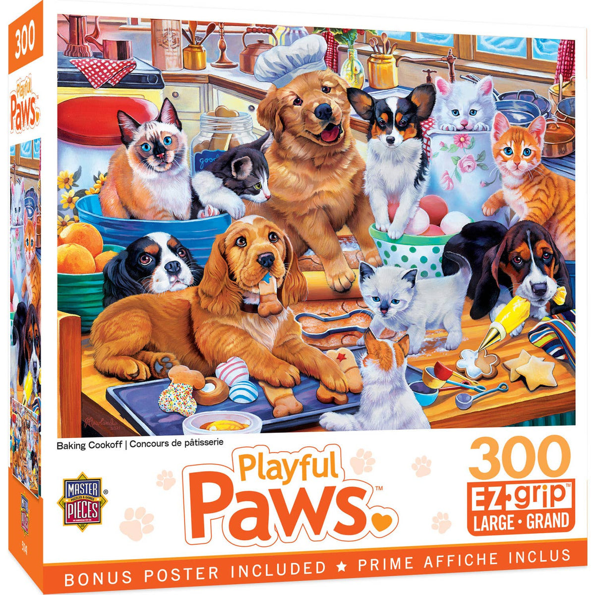 Playful Paws Baking Cookoff Masterpieces – The Puzzle Center
