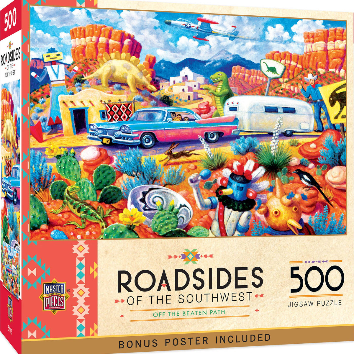Off the Beaten Path 500 Piece Jigsaw Puzzle | MasterPieces – The Puzzle ...