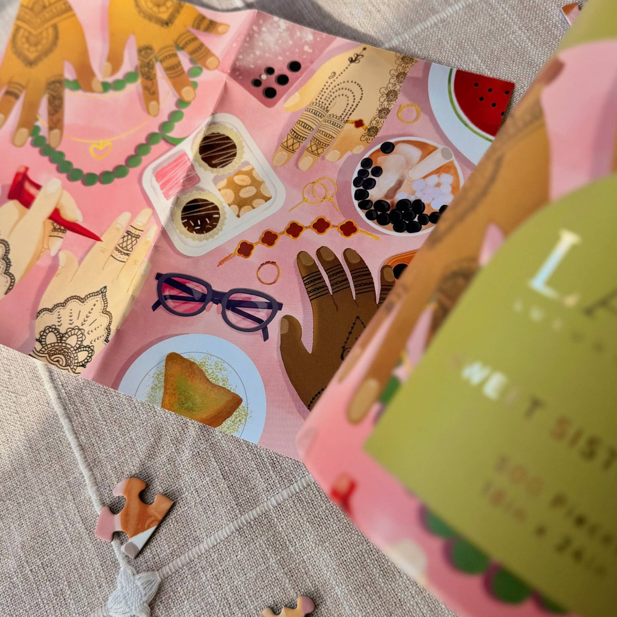 Sweet Sisterhood Puzzle | Laila Luxury Puzzles – The Puzzle Center